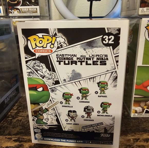 Funko | Other | Leonardo Teenage Mutant Ninja Turtles Funko Pop 32 ...